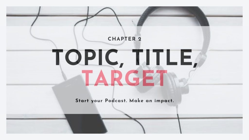 Cover - Chapter 2 Topic, Title, Target